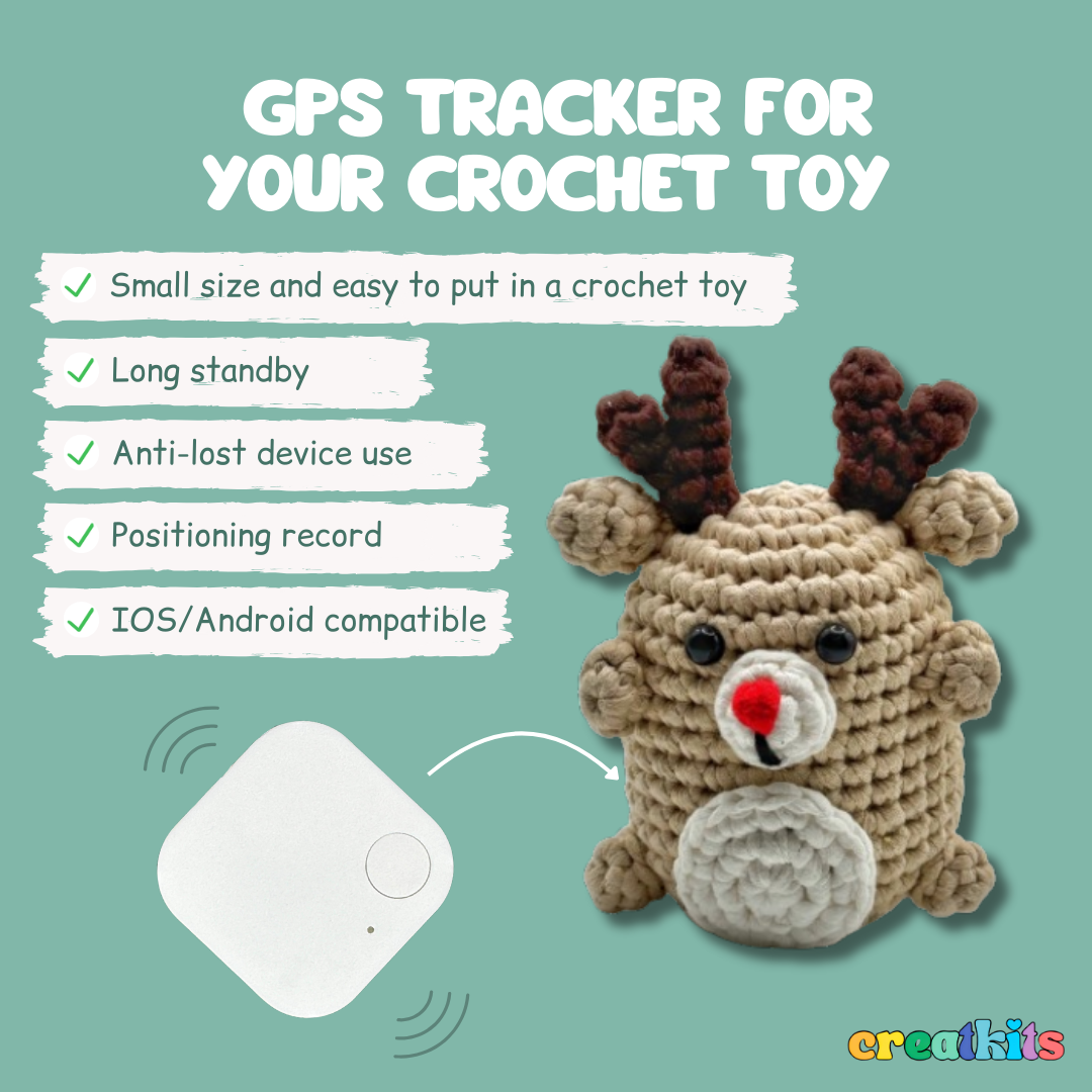 GPS Tracker For Your Crochet Toy – Creatkits